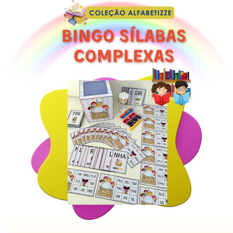 BINGO SILABAS COMPLEXAS – Conhecimento e Transformação